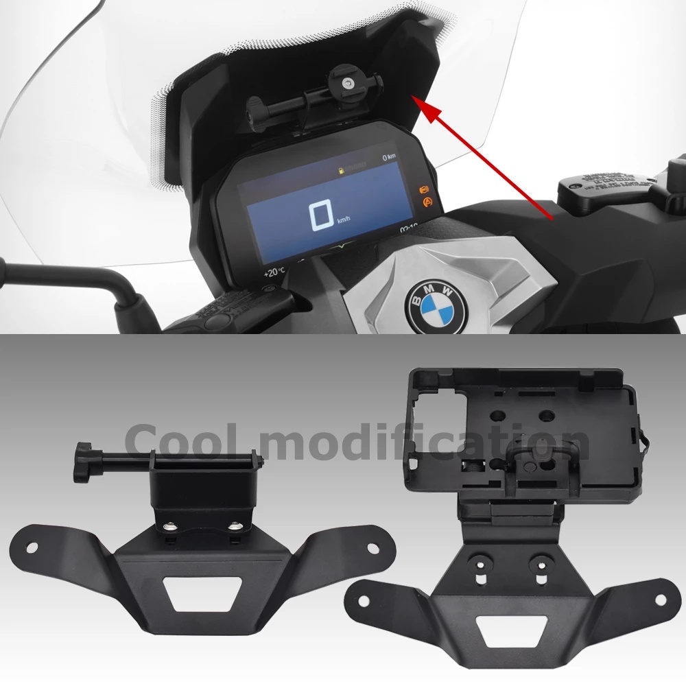 Motorcycle For BMW C400GT C 400GT C400 GT 2019-2023 Front Phone Stand ...