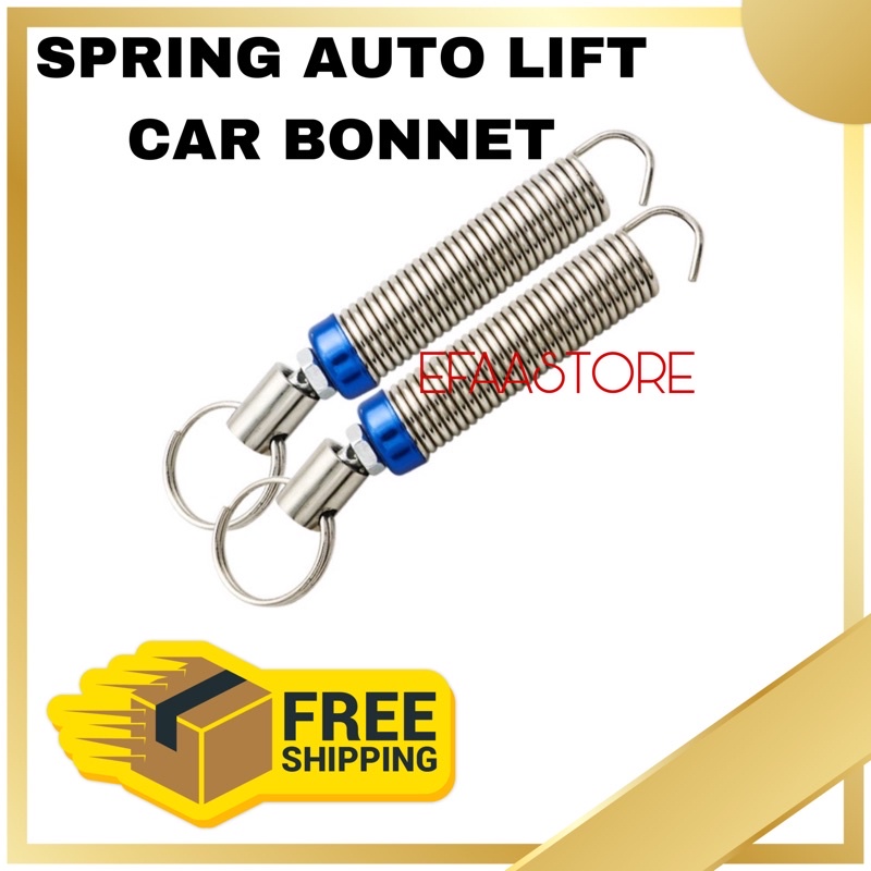 [1set] 2 Pcs Car Bonnet Spring Car Boot Lifting Spring Remote Open ...