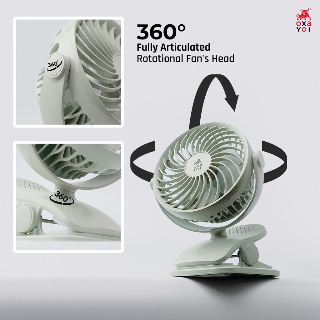 [READY STOCK]LEMOISTAR OXAYOI FA1 FA3 CLIP & DESK USB BABY STROLLER ...