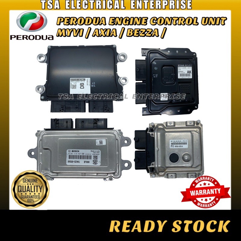 ECU PERODUA AXIA BEZZA MYVI Computer Box ENGINE CONTROL UNIT | Shopee ...