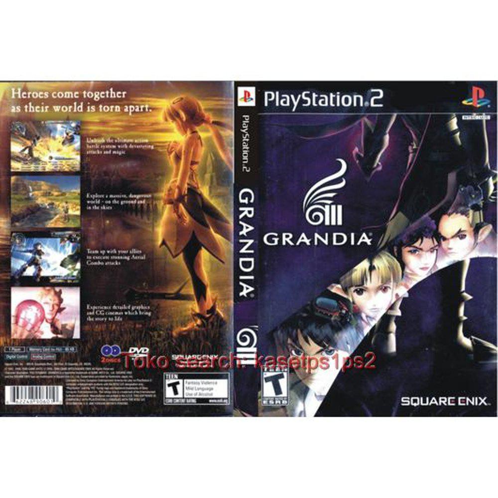 Grandia III - Cd Ps2 Cassette Ps2 Game Ps2.png | Shopee Malaysia