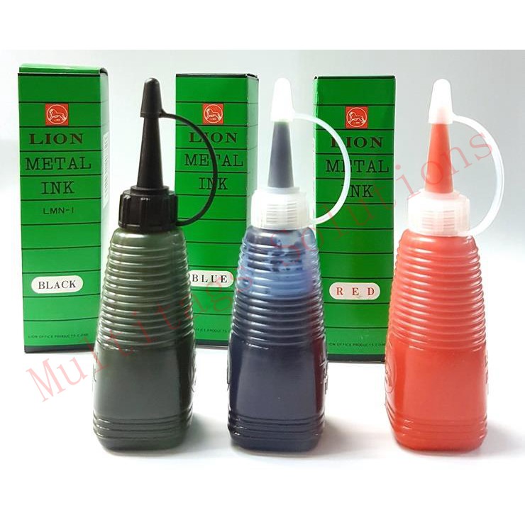Lion Metal Ink 30cc(Japan) | Shopee Malaysia