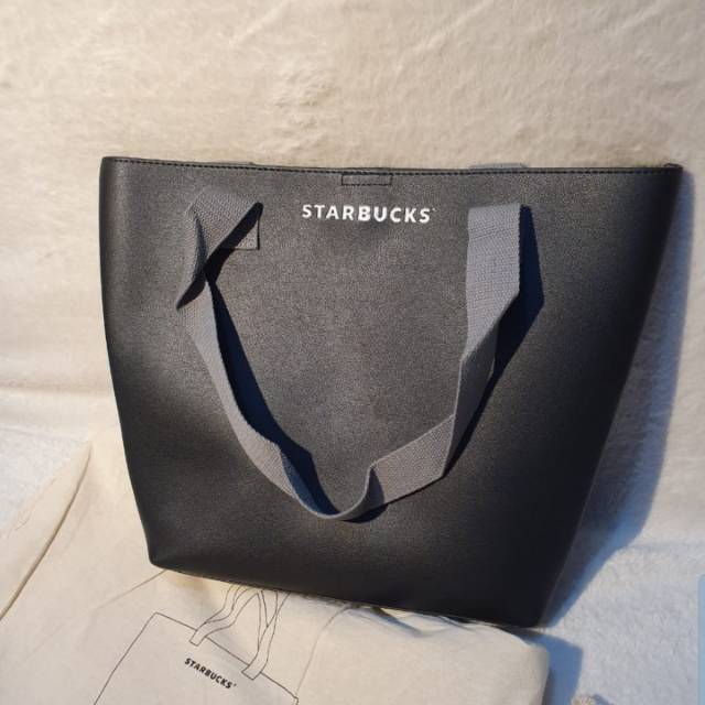 Starbucks leather totebag | Shopee Malaysia