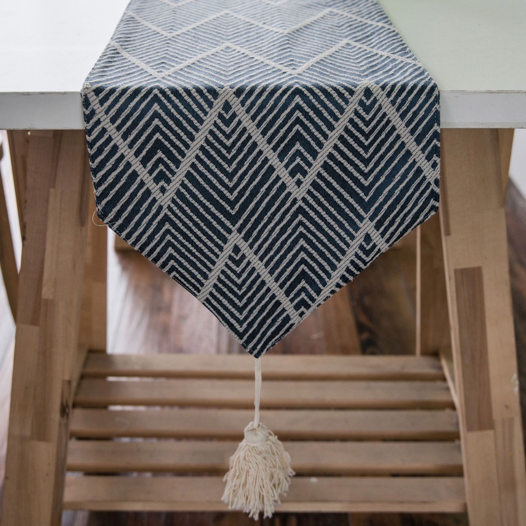 HDS Premium Luxury European Style Table Runner with Tassel 🌟 for Dining ...