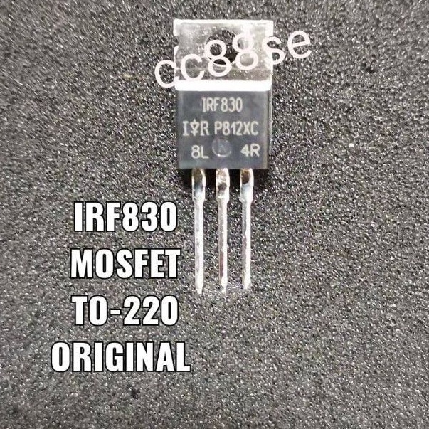 IRF830 (IRF830PbF) MOSFET (FET) TO-220 ORIGINAL | Shopee Malaysia