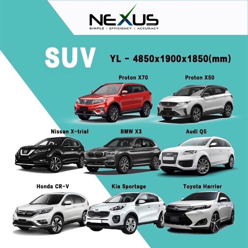 Nexus Car PEVA Car Cover Outdoor Protection Waterproof Resistant Rain ...