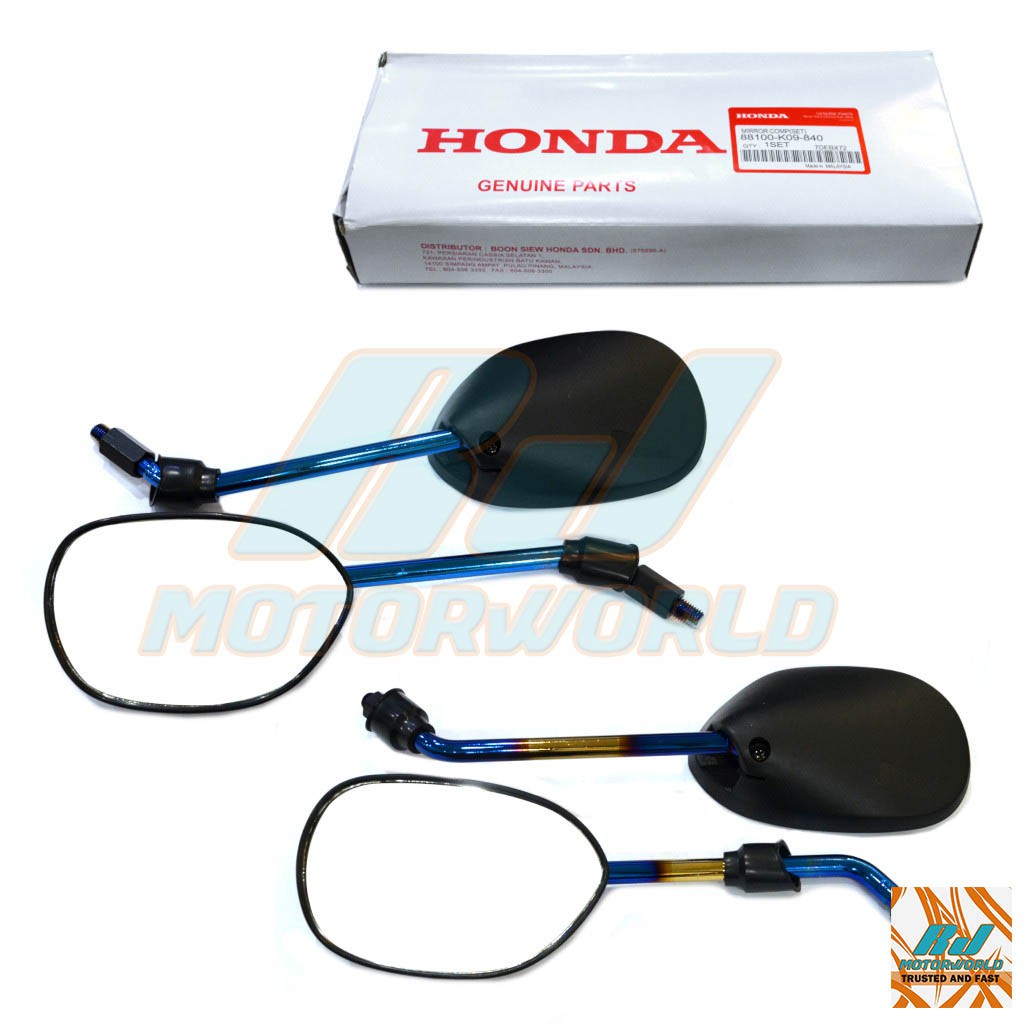 Side Mirror W125 Standard (Titanium / Titanium Gold) | Shopee Malaysia