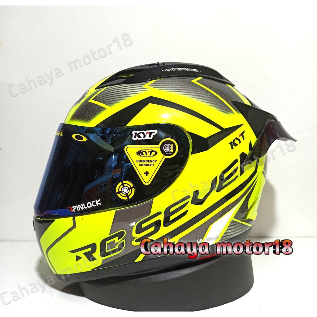 Kyt RC7/RC SEVEN FULL FACE Helmet Handsome Package | Shopee Malaysia