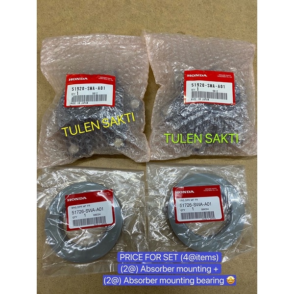 ORIGINAL HONDA CRV SWA TOA TON 2.0/2.4 (2007-2016) FRONT ABSORBER ...
