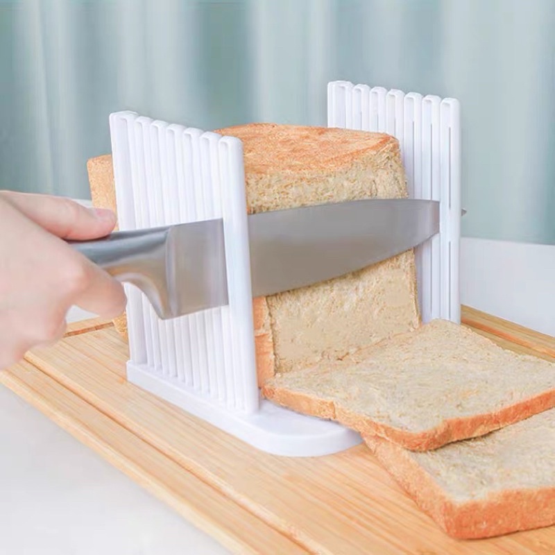 Loaf Toast Cutter Bread Maker Slicing Cutting Guide Mold Kitchen Tool ...