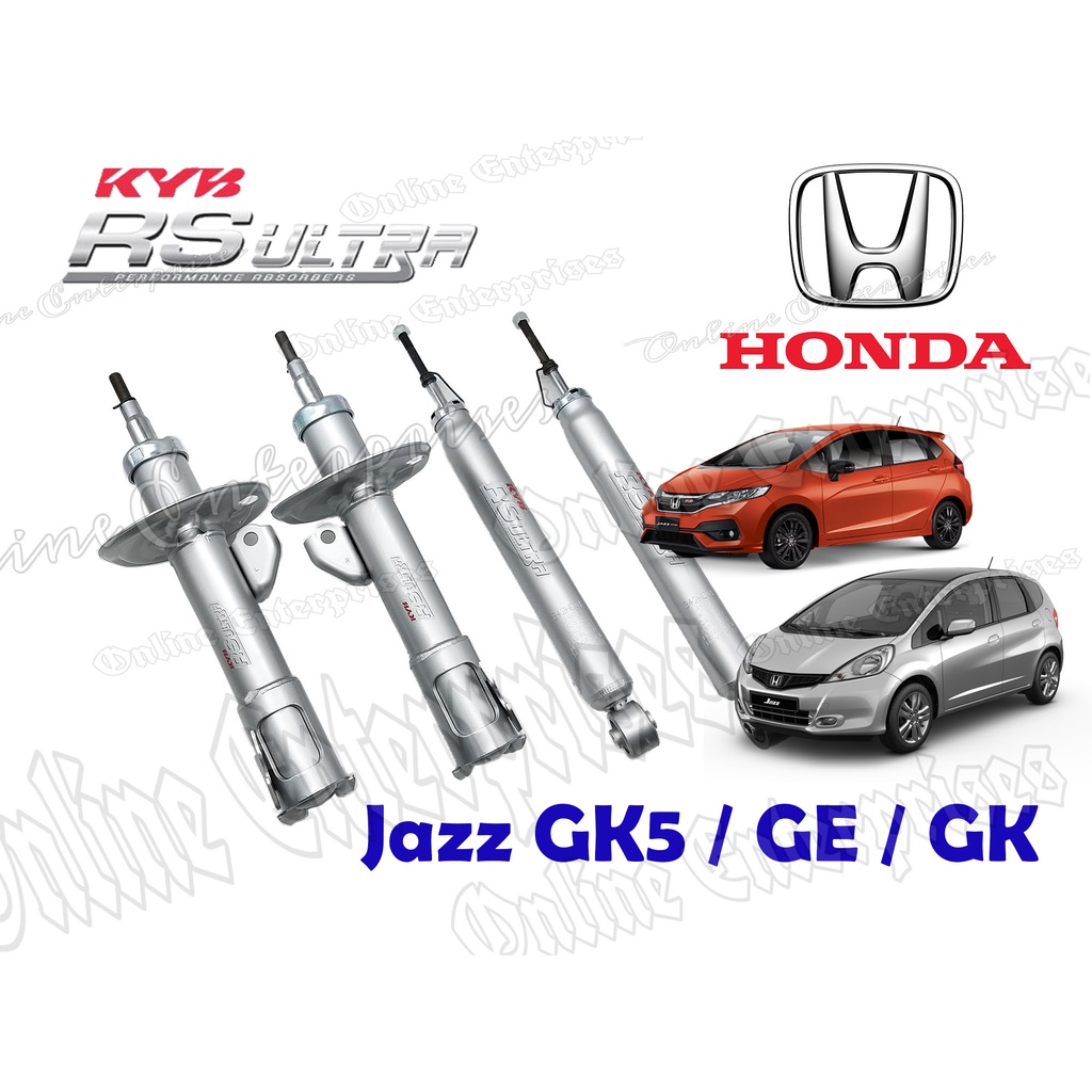 KAYABA KYB RS Ultra Honda Jazz GK GK5 Fit CITY GM6 T9A '08-'19 Suspension GAS HEAVY DUTY ...