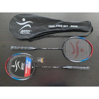 Astar Sport Badminton Racket Twin Pack Raket 8008 2pcs / Set (With ...