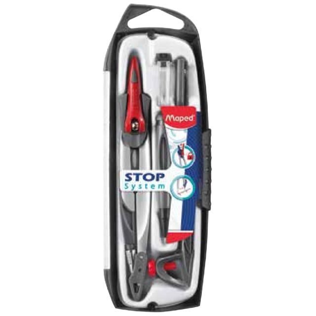 Maped 196101 Stop System Compass 5 Piece Set for Math & Geometry ...
