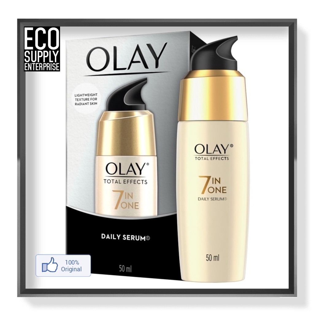 Olay Total Effects 7 In One Anti-Ageing Daily Serum (50ml) | Shopee ...