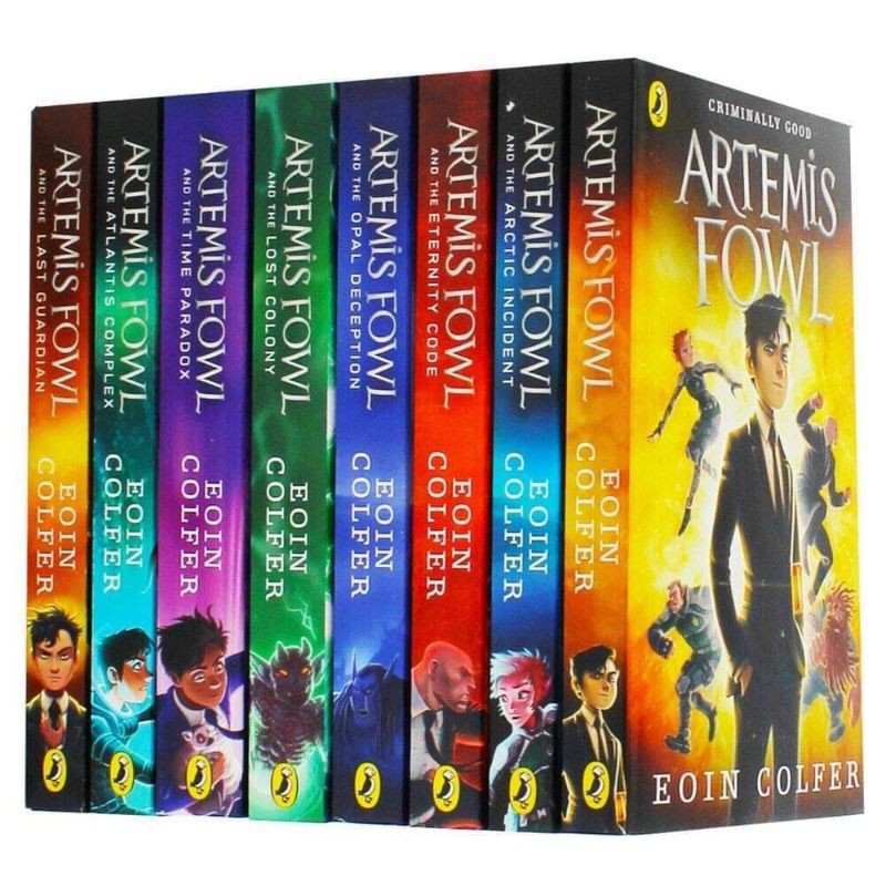 UK Artemis Fowl 8 Books Complete Collection | Shopee Malaysia