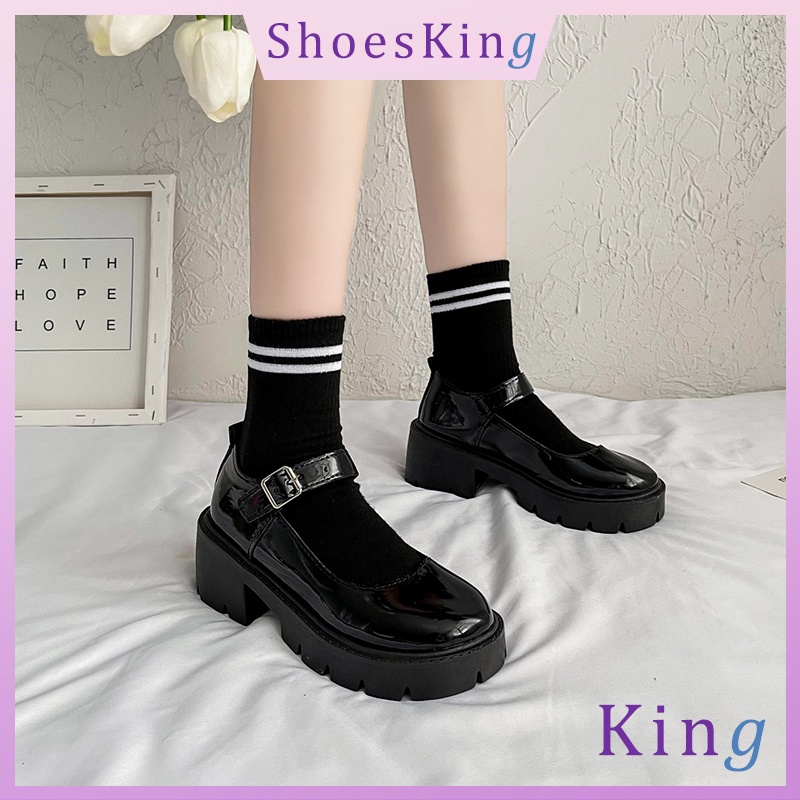 Shoesking jk casual shoes with thick bottom | Shopee Malaysia