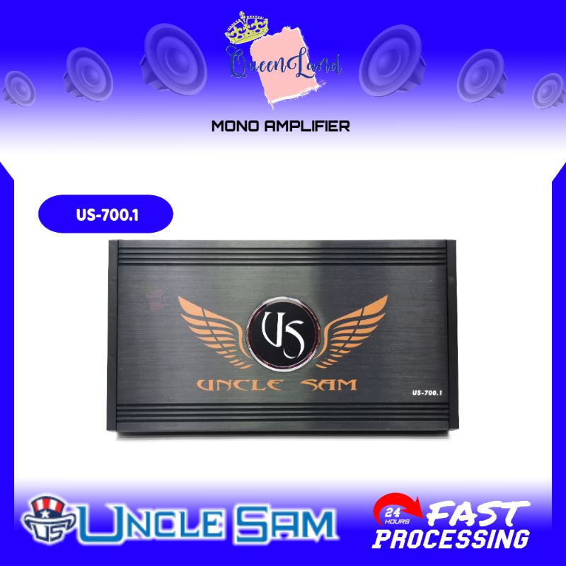 Uncle Sam Mono Amplifier ( Monoblock Amplifier ) | Shopee Malaysia