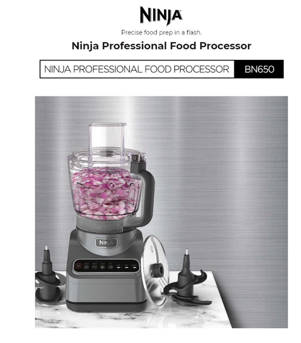 Ninja Professional Food Processor (850W) BN650 | ESH | Shopee Malaysia