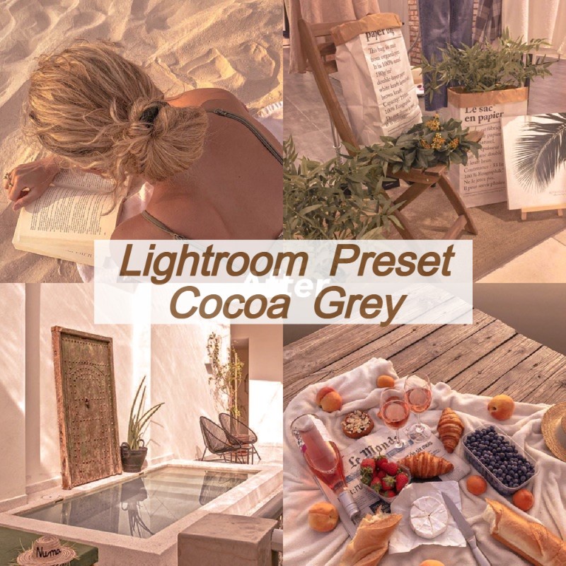 📸 COCOA GREY | Mobile Lightroom Preset | iOS / Android | Shopee Malaysia