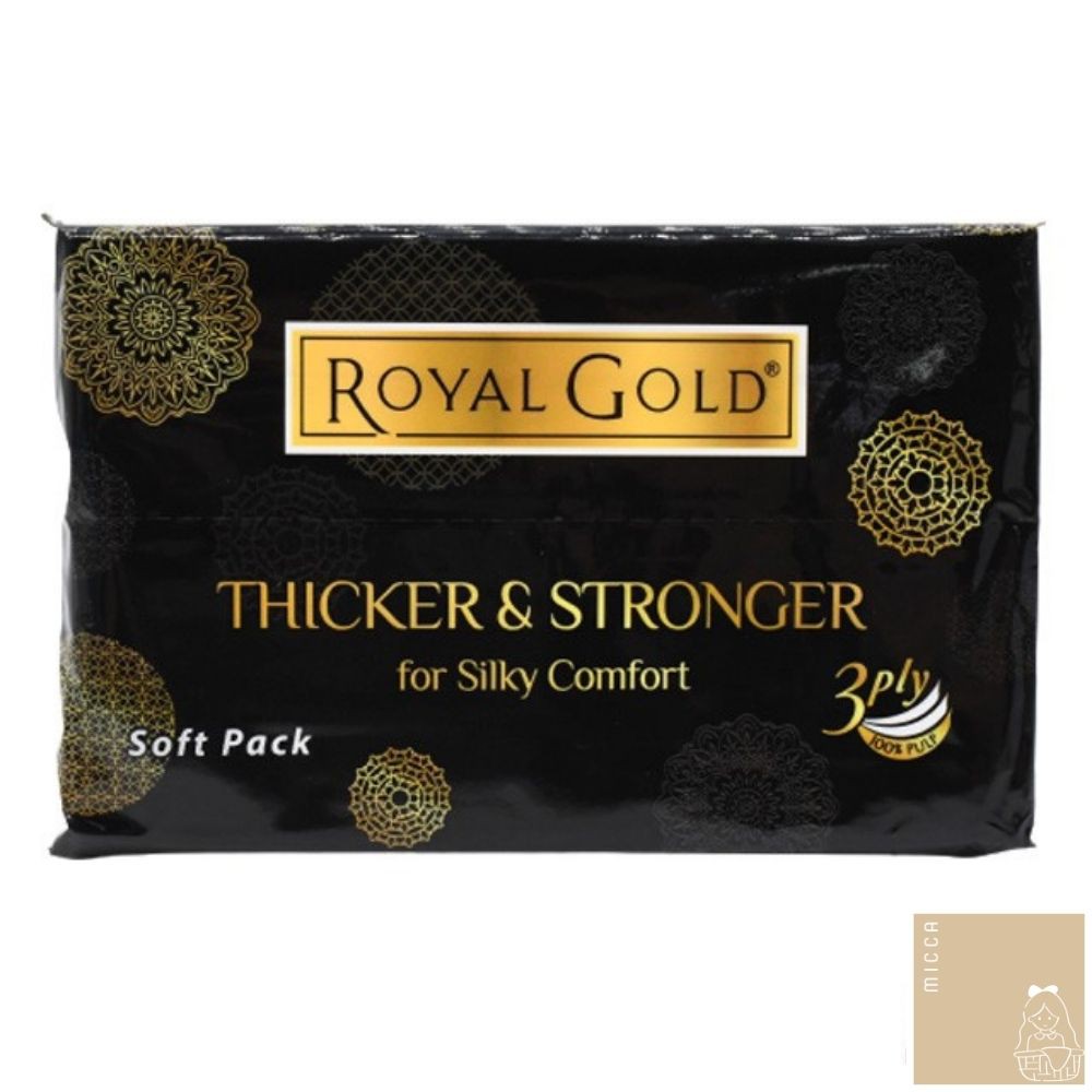 Royal Gold & Premier & Onwards tissue 3ply 100pcs 2ply 12in1 | Shopee ...