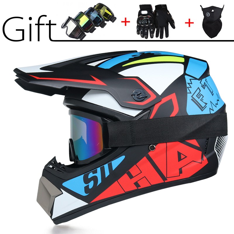 Motorcycle Helmets Racing Helmet Off Road Motorbike Full Face Moto ...
