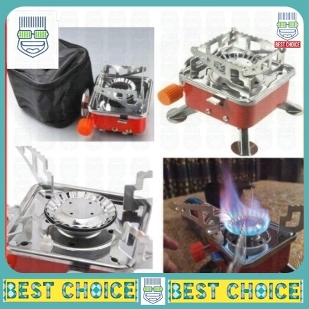 dapur gas mudah alih Portable Mini Gas Stove Camping Stove Burner Type ...