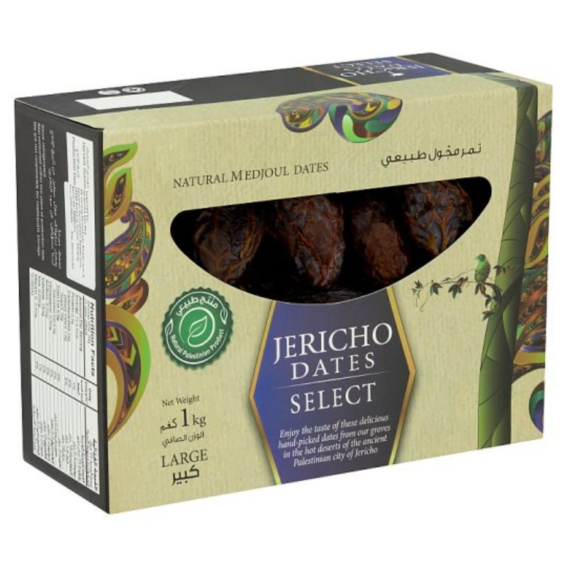 Jericho Medjoul Dates (1KG) Kurma Medjool Palestine Jericho in Carton ...