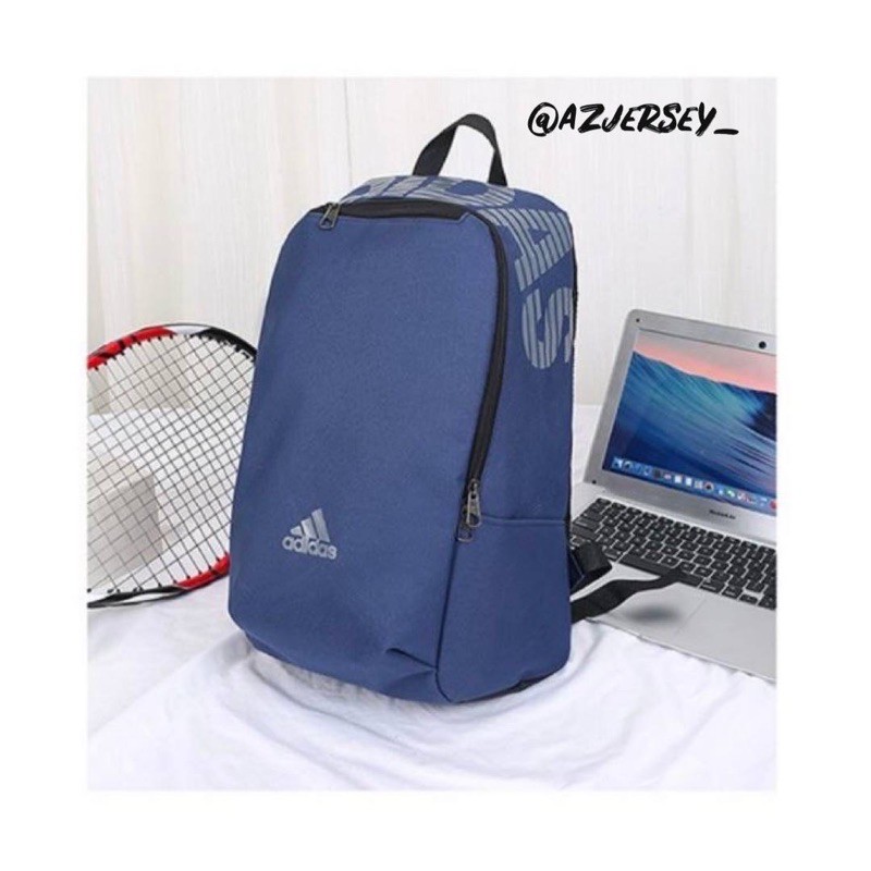 ADIDAS BIG FONT BACKPACK | Shopee Malaysia