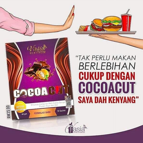 V'asia Cocoa Cut COCOACUT (10 SACHET) | Shopee Malaysia