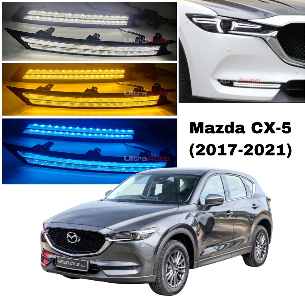 Mazda CX5 CX-5 DRL Foglamp Fog Spot Lamp Light Spotlight Daytime Running Light LED 2017 2018 ...