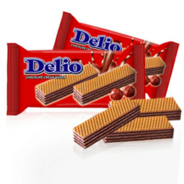 Oriental Delio Wafer Biscuits (24pcs) Choc/Straw/Milk/Orange | Shopee ...