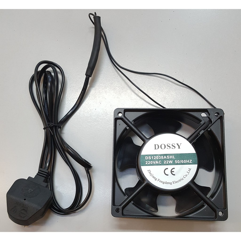 Blower Fan 4 Inch 240V AC / MINI Video Fan 4" / Cooling fan / Server ...
