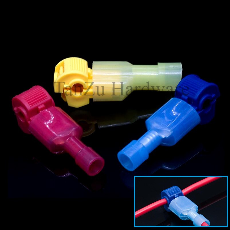 Wire Connector T Tap Ternimal Clip Quick Splice Lock Wire Crimp ...