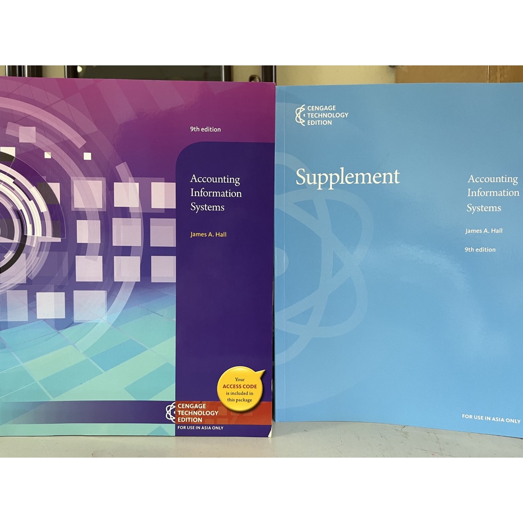 ACCOUNTING INFORMATION SYSTEMS 9ED. W/SUPPLEMENT (TEXTBOOK & SUPPLEMENT ...