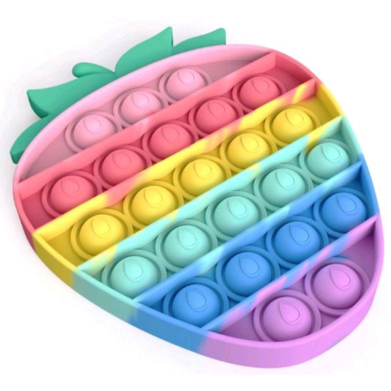 Pop it Pink Style Push Fidget Toy Bubble Sensory | Shopee Malaysia