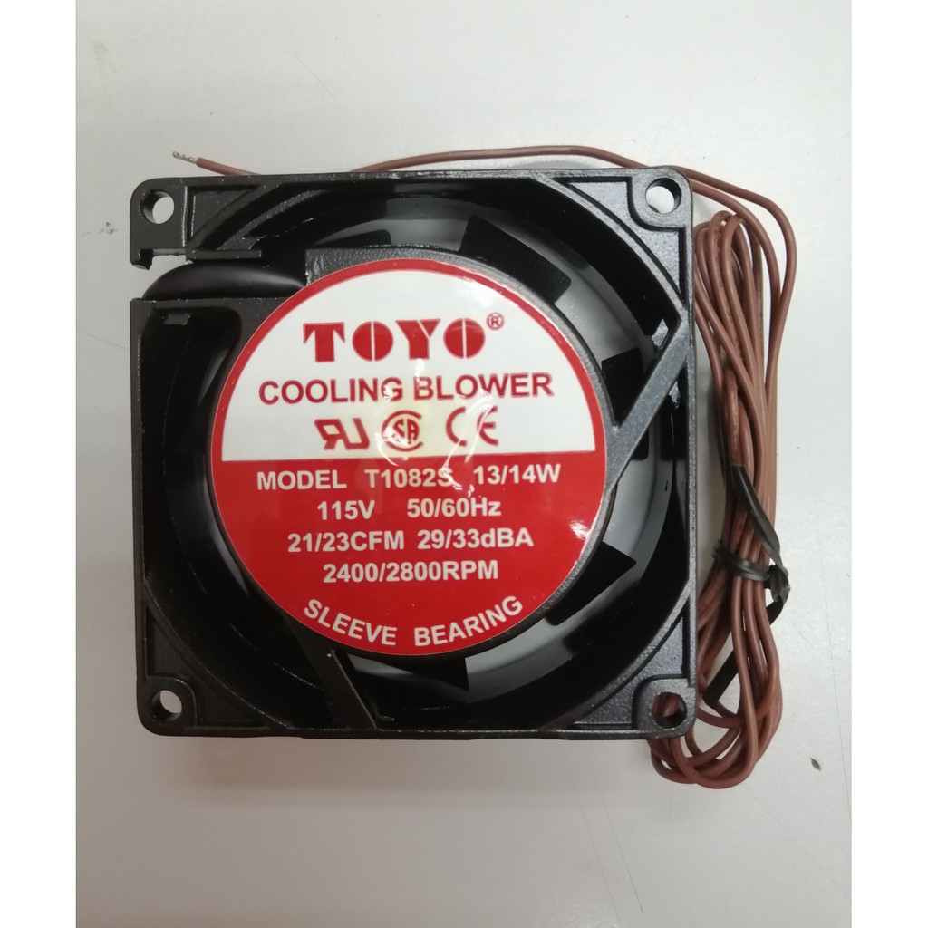 TOYO 110VAC 3" COOLING BLOWER / VIDEO FAN | Shopee Malaysia