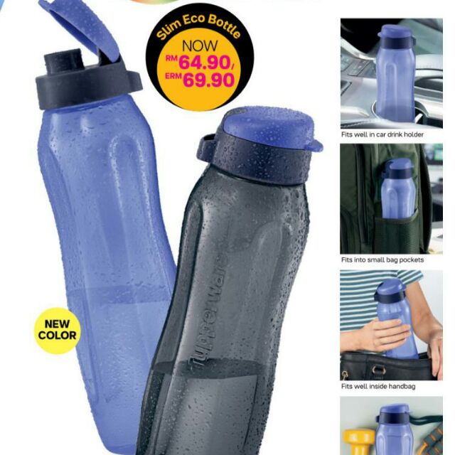 Tupperware Slim Eco Bottle 1l | Shopee Malaysia
