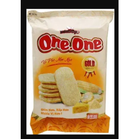 One ONE Rice Cake Corn Cheese Flavor 118g (22 packs) | Shopee Malaysia