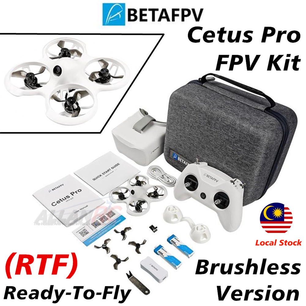 BetaFPV Cetus Pro FPV Kit Brushless Version/ Mini Drone / FPV Drone / Cetus FPV+Kit LiteRadio 2 ...