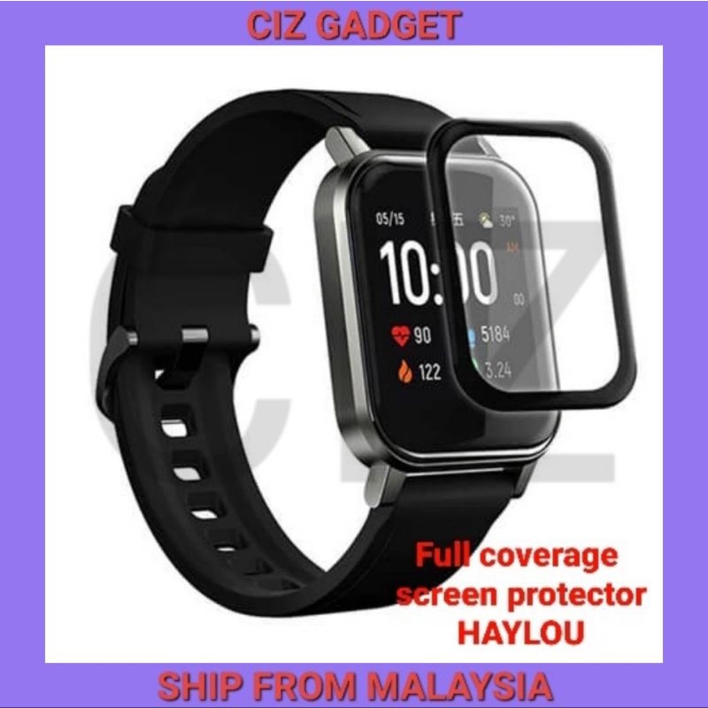 HAYLOU LS01/LS02/LS05/RS3 Full coverage PMMA SCREEN PROTECTOR | Shopee ...