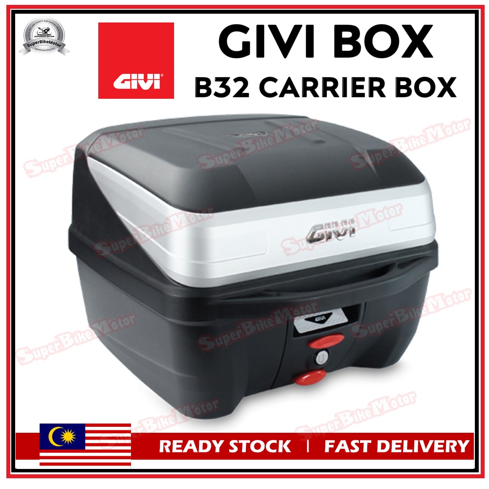 GIVI BOX B32N BOLD / B32 Carrier Box - 32 Litre | Shopee Malaysia