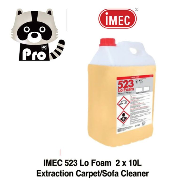 Imec 523 Lo Foam 2x10L, Extraction Carpet/Sofa Cleaner, Halal | Shopee ...