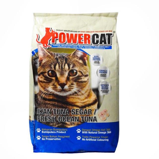 POWER CAT TUNA,OCEAN FISH,CHICKEN,KITTEN 6.5KG ORIGINAL PACKAGING ...