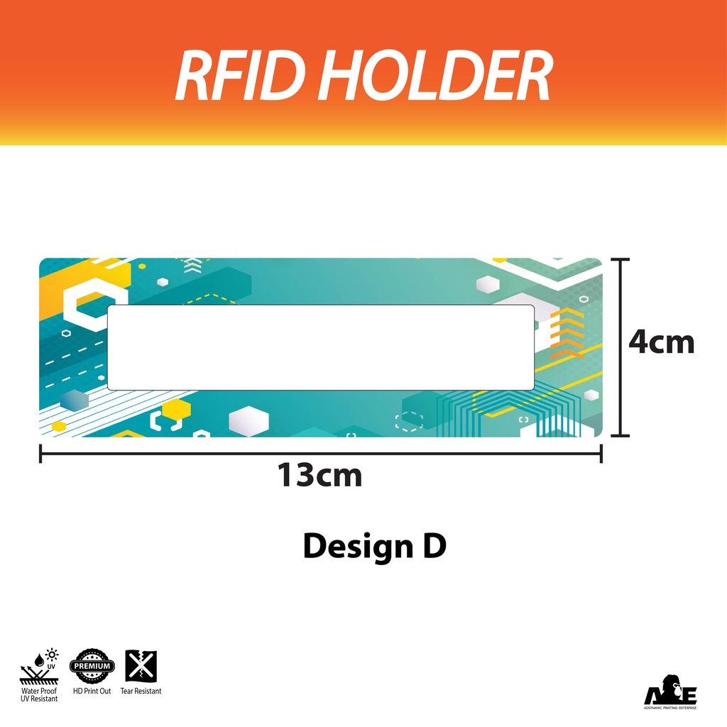 RFID Holder TnG Windscreen Sticker | 静电贴纸 | No Gum | 无胶 | Shopee Malaysia