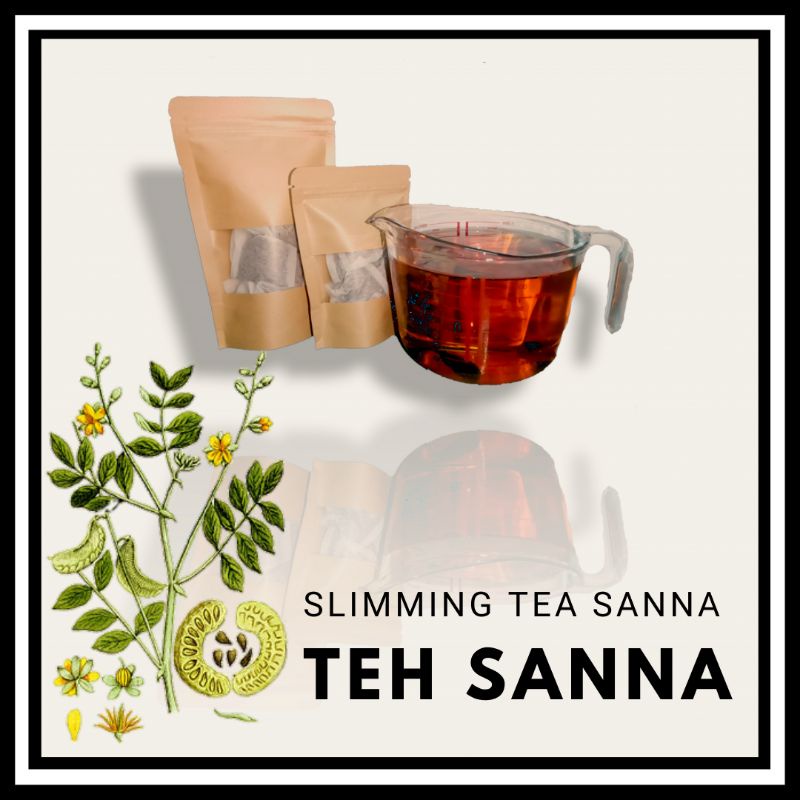 RDS PACK UNCANG 30 uncang TEH SANNA LOSS WEIGTH ORIGINAL 100% TEH DAUN ...