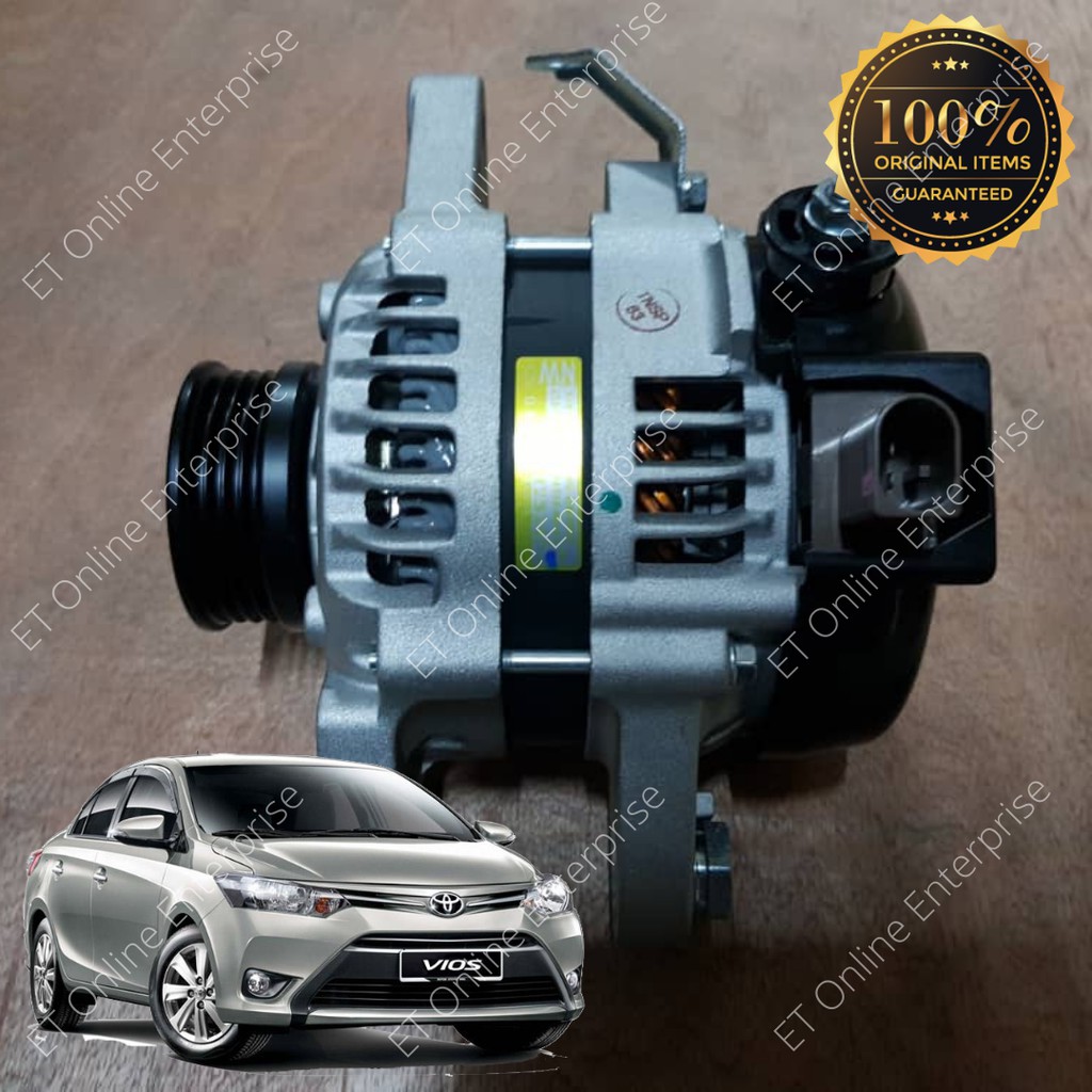 【Ready Stock】Genuine Toyota Vios NCP150 (2013-2016) Alternator | Shopee ...