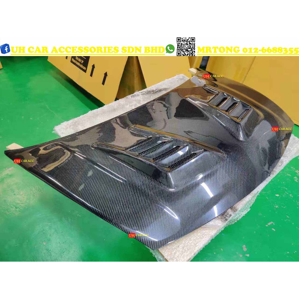 HONDA CIVIC FD JS RACING CARBON FIBRE FRONT BONNET BONET HOOD | Shopee ...