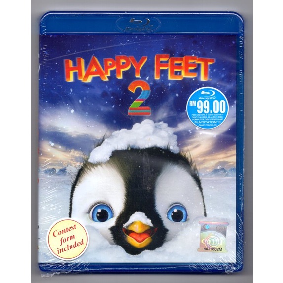 HAPPY FEET 2 (BLURAY ORIGINAL) | Shopee Malaysia