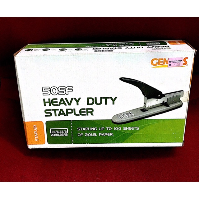 Genmes 505F Heavy Duty Stapler | Shopee Malaysia