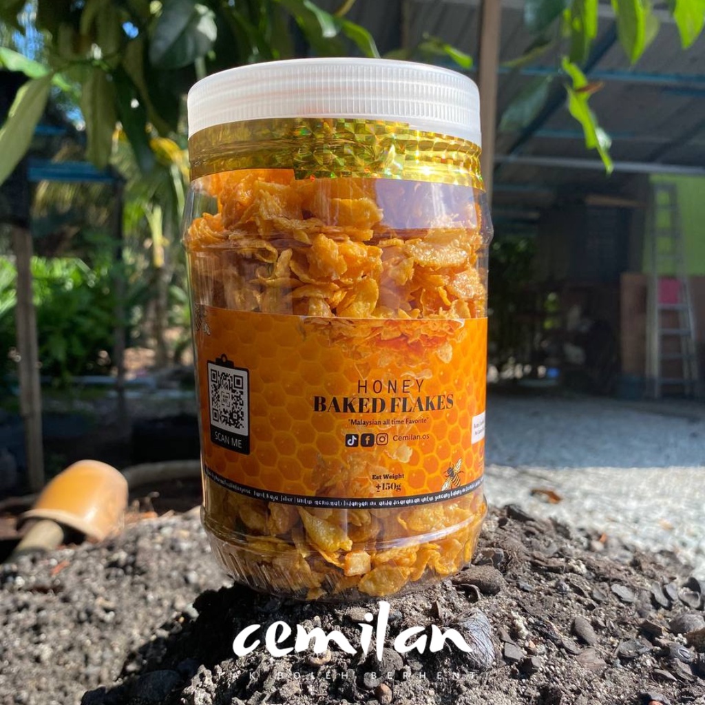 Honey Baked Flakes Cornflakes Madu Viral Tanpa Cup - Fresh Baked Medium ...